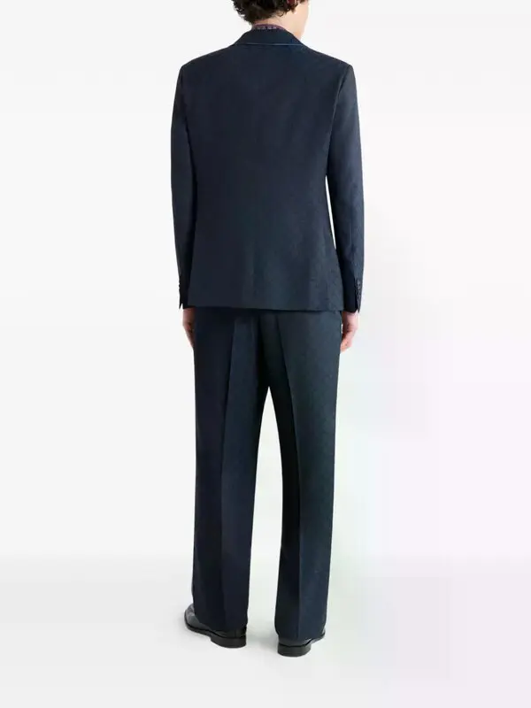 Etro Shawl-collar Jacquard Blazer