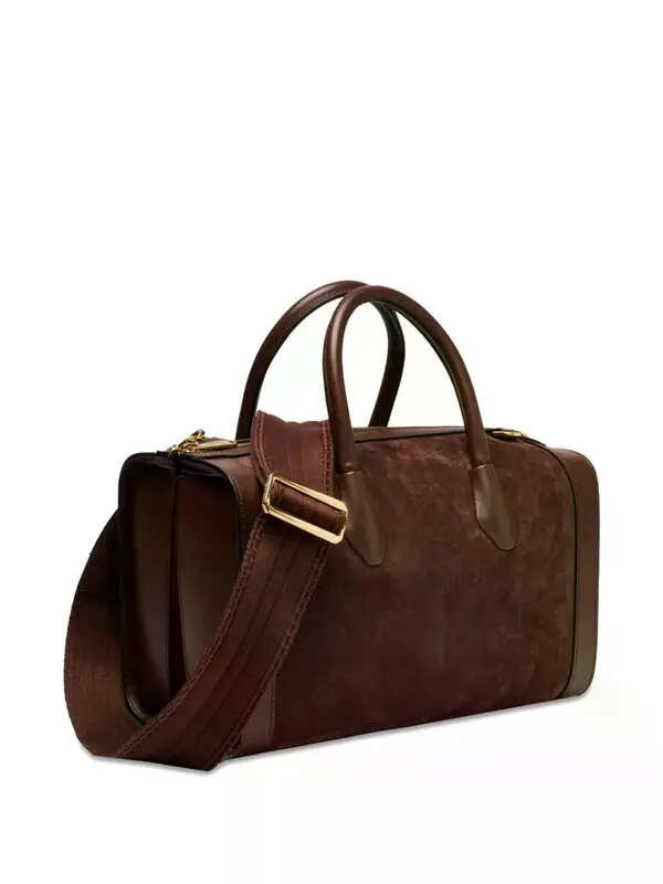 LANCEL Leather Tote Bag - Brown