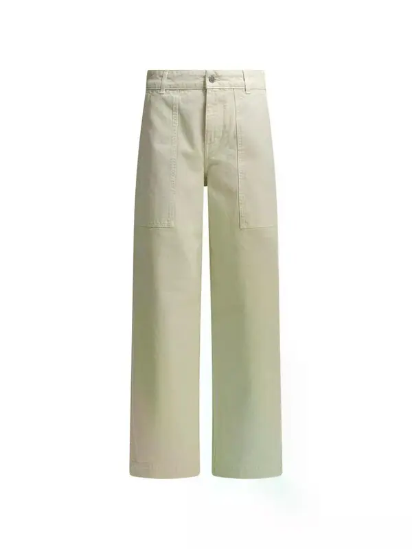 Moncler Patch-pocket Wide-leg Jeans