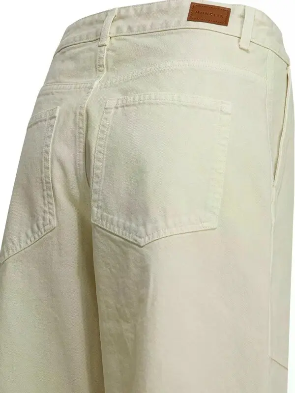 Moncler Patch-pocket Wide-leg Jeans