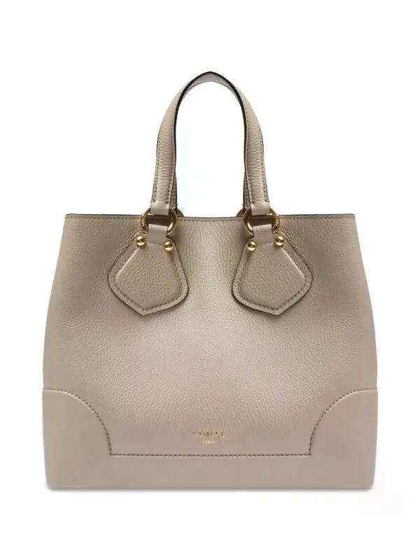 LANCEL Neo Izy Leather Tote Bag - Neutrals