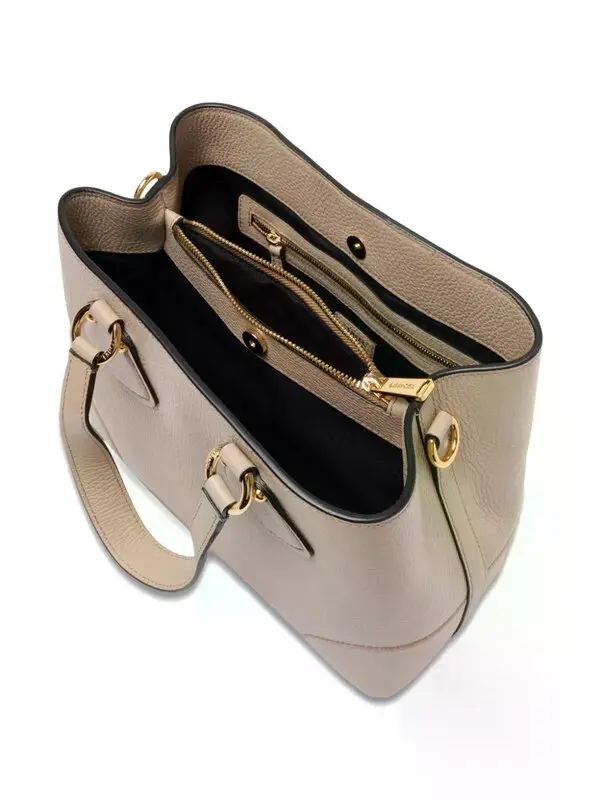 LANCEL Neo Izy Leather Tote Bag - Neutrals