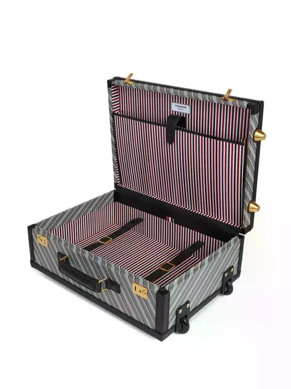Thom Browne Stripe-patterned Luggage