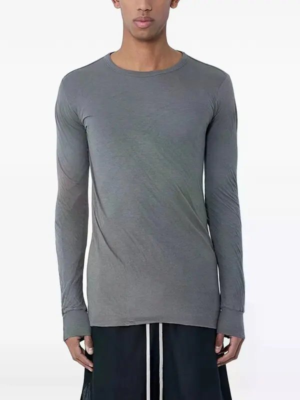 Rick Owens Long-sleeves Crew-neck T-shirt