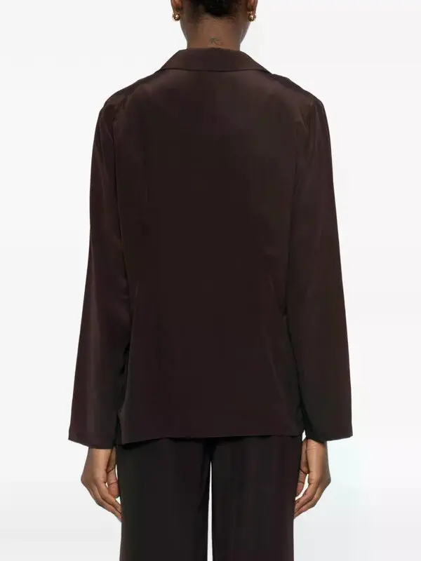 P.a.r.o.s.h Blazer With Pockets - Brown