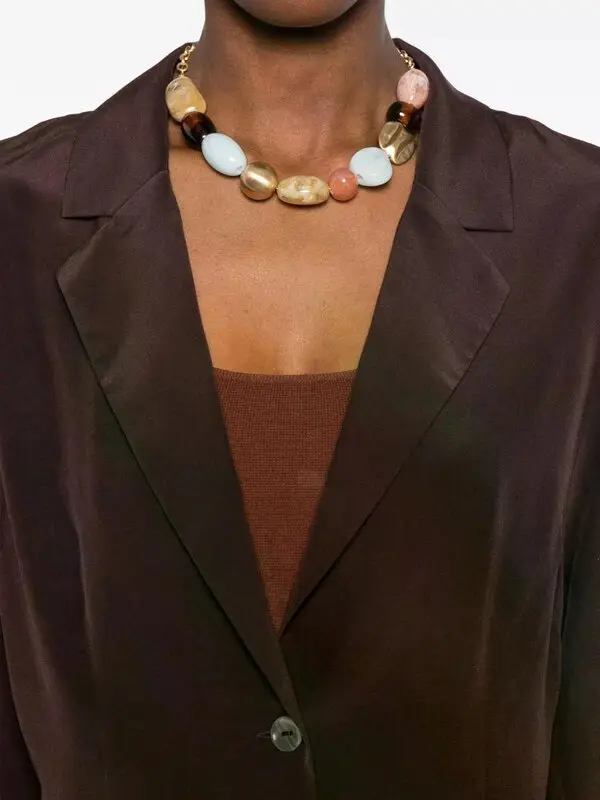 P.a.r.o.s.h Blazer With Pockets - Brown