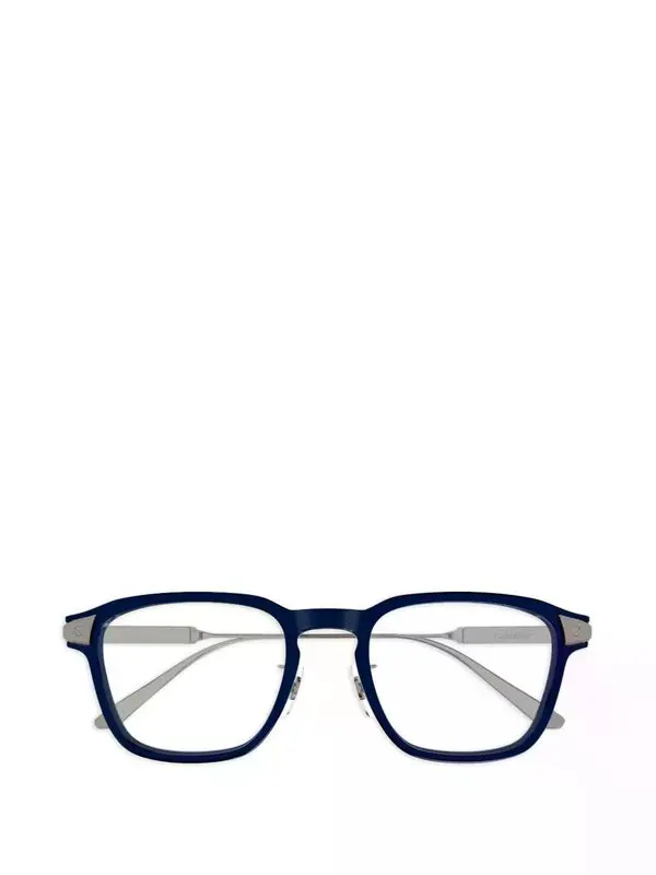 Cartier Rectangle Eyeglasses - Blue