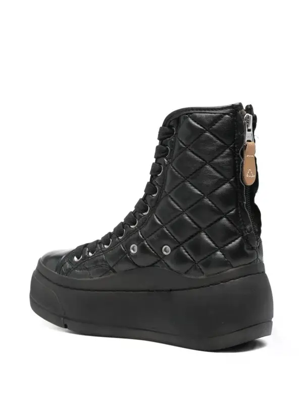 R13 Tall Kurt Sneakers - Black