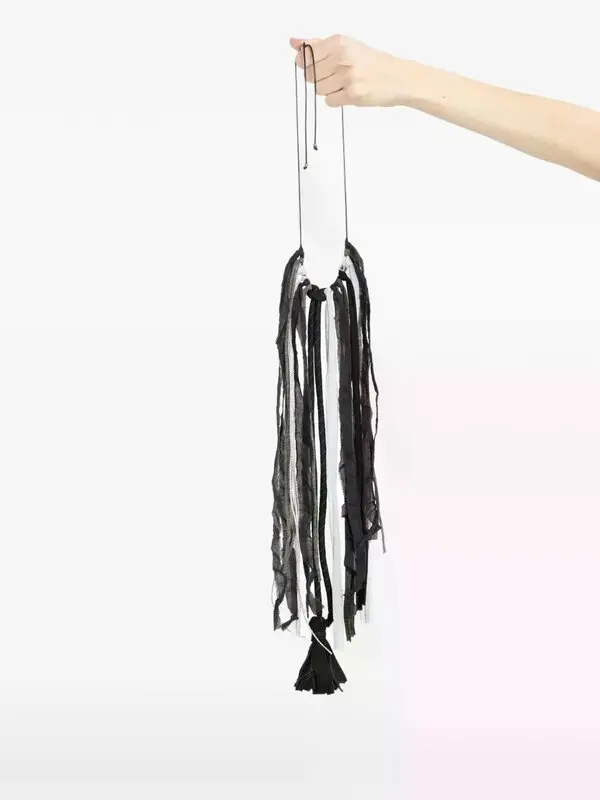 OPEN YY Fringed Necklace