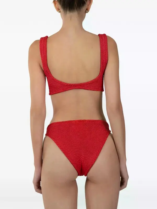 PARAMIDONNA Serena Textured Bikini - Red