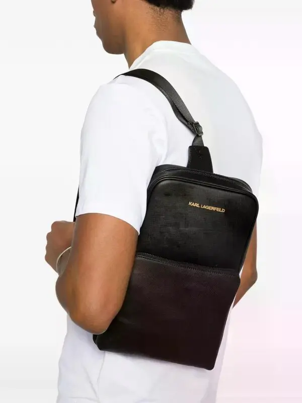 Karl Lagerfeld Logo-plaque Backpack