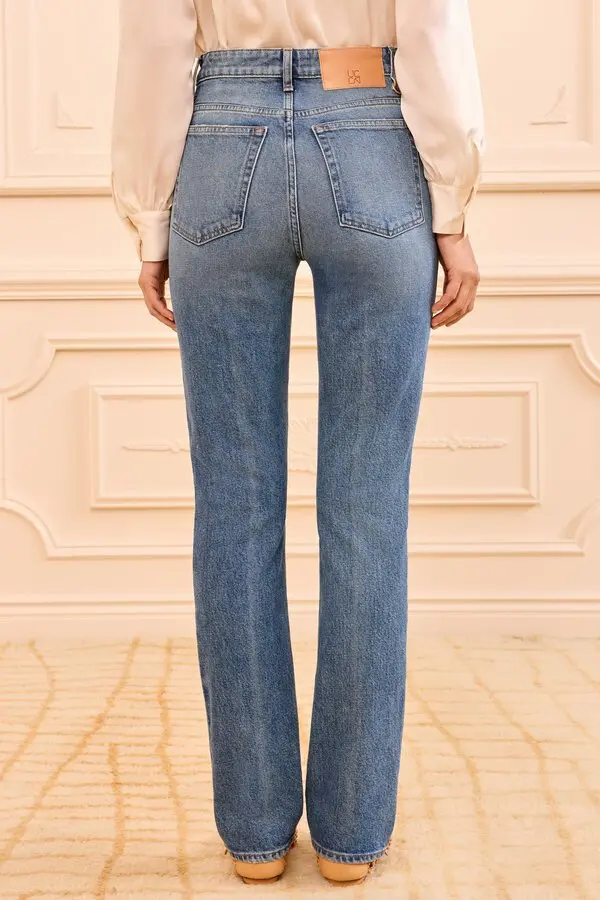 Ulla Johnson The Agnes Stretch Jean - Danube