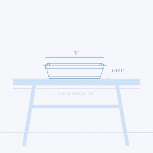 BLOEM 18 Inch Dura Cotta Window Box Planter