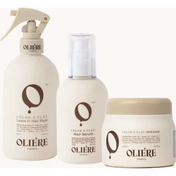 OLIERE PARIS Color Éclat Repair & Protection Hair Care Trio - None