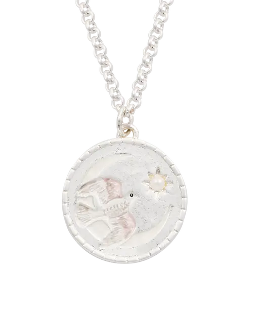 FABLE ENGLAND Dove Spirit Guide Necklace