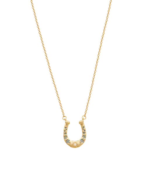 FABLE ENGLAND Lucky In Love Necklace - Gold