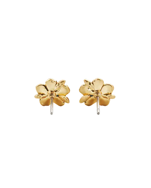 FABLE ENGLAND Forget Me Not Flora Stud Earrings