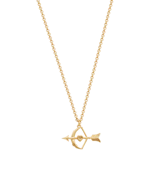 FABLE ENGLAND Cupid's Bow & Arrow Necklace