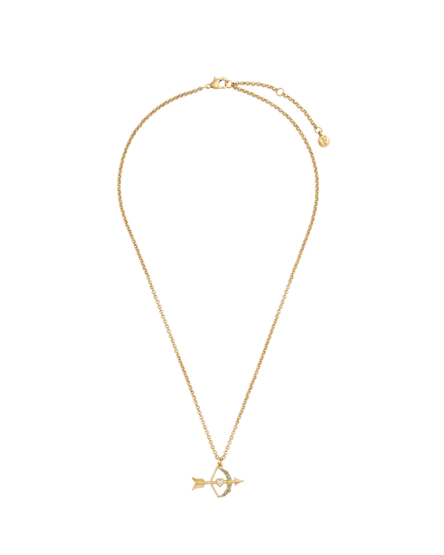 FABLE ENGLAND Cupid's Bow & Arrow Necklace
