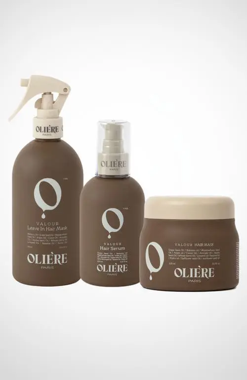 OLIERE PARIS Valour Repair & Shine Hair Care Trio - None