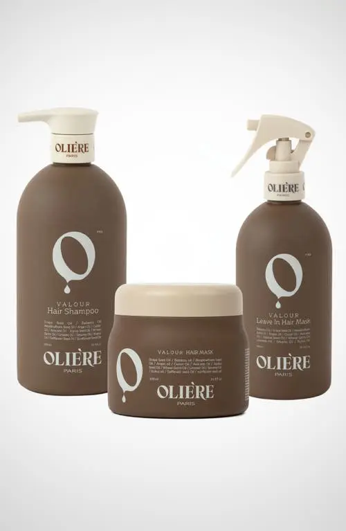 OLIERE PARIS Valour Essential Smoothing Hair Care Trio - None