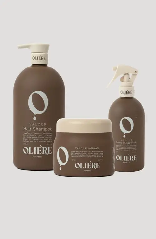 OLIERE PARIS Valour Essential Smoothing Hair Care Trio - None