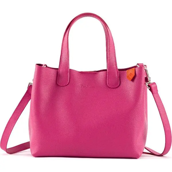 TIN MARIN Leather Crossbody Bag - Pink