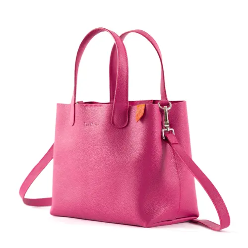 TIN MARIN Leather Crossbody Bag - Pink