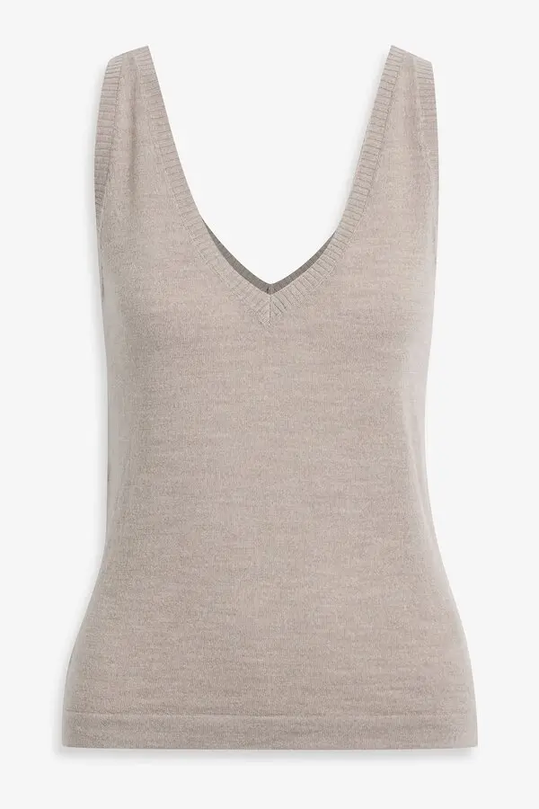 Chinti & Parker Wool Top - Taupe