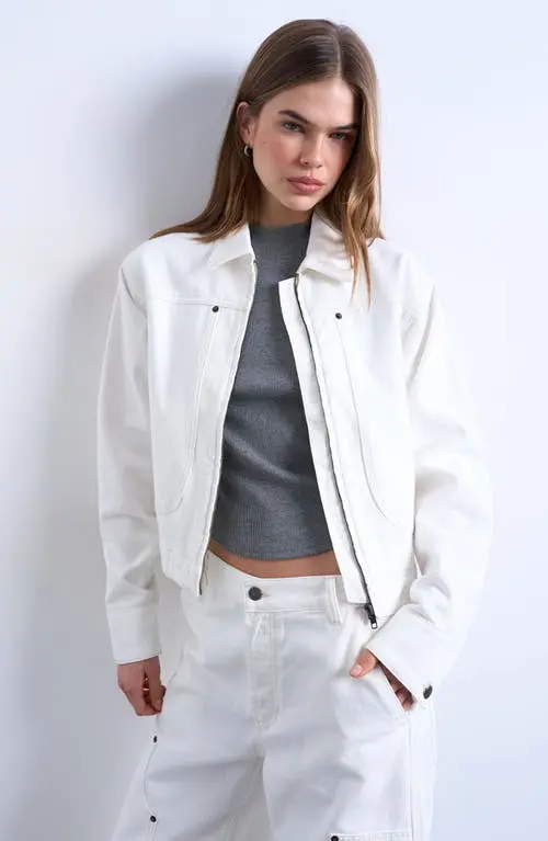 Topshop Denim Utility Jacket
