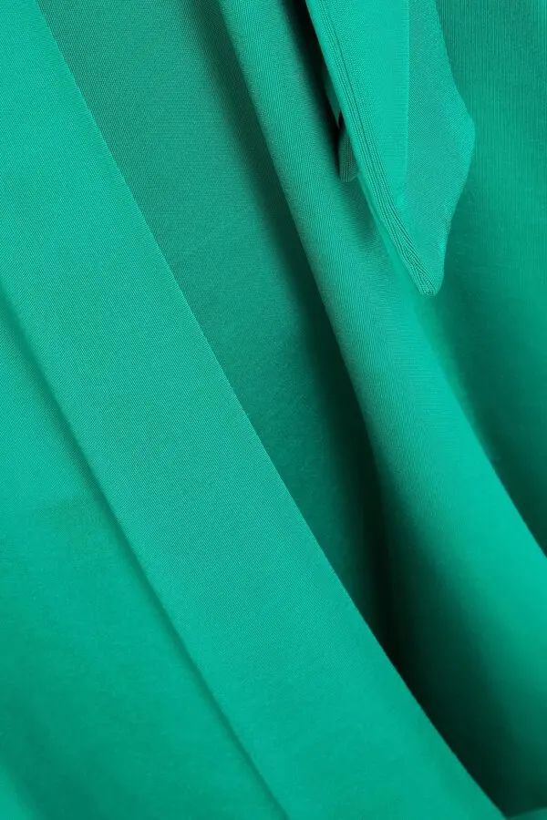 Victoria Beckham Open-back Draped Maxi Dress
