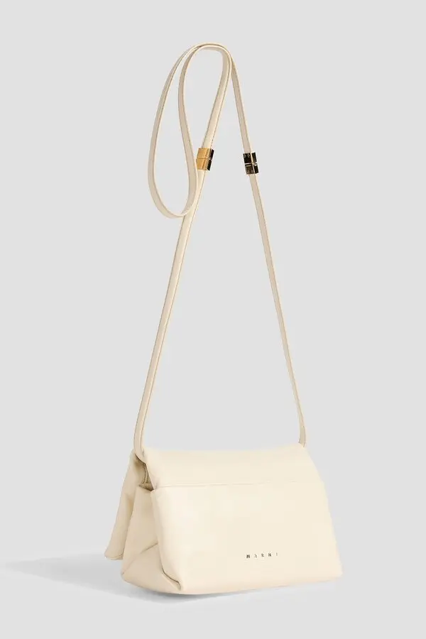 Marni Prisma Padded Leather Shoulder Bag