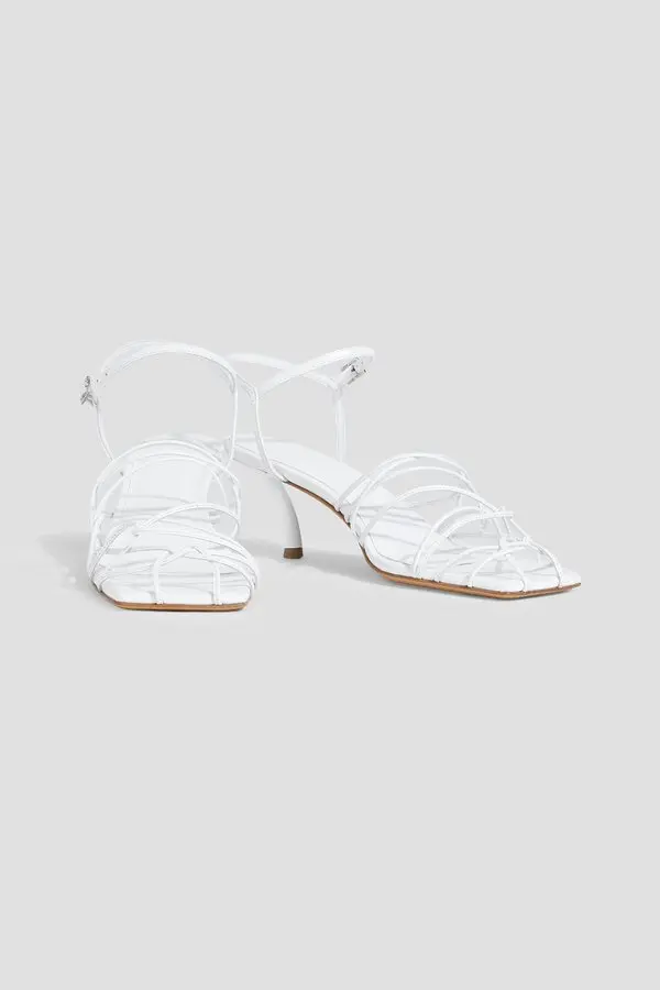 Tibi Betty Leather Sandals
