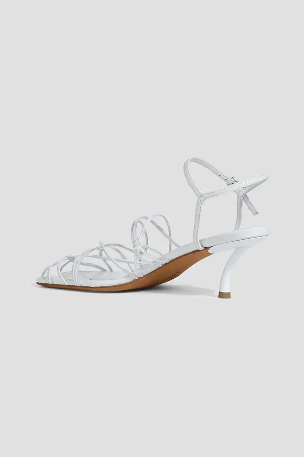 Tibi Betty Leather Sandals