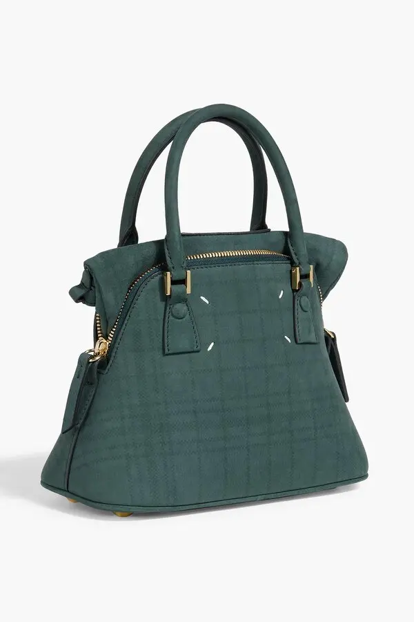 MAISON MARGIELA 5ac Classique Baby Checked Tote