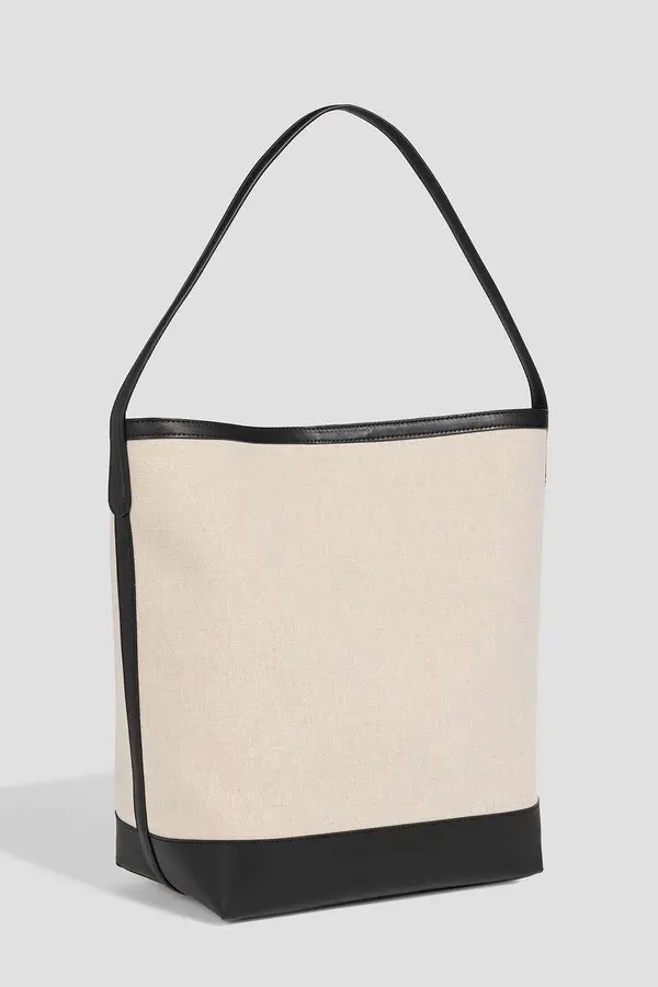 MANSUR GAVRIEL Everyday Cabas Leather-trimmed Tote