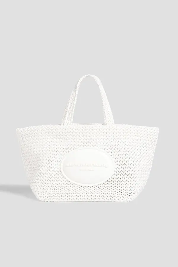 Alexander Wang Small Faux Raffia Tote