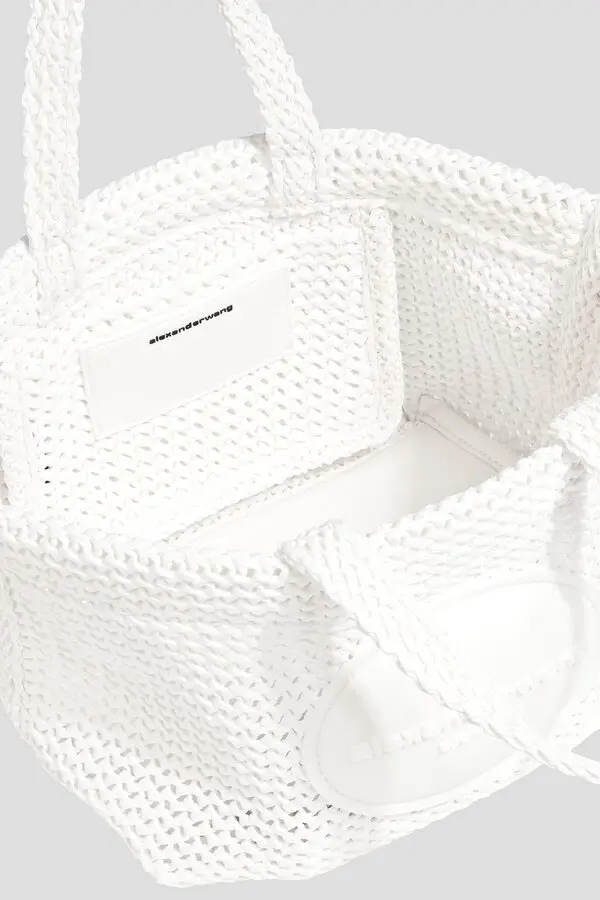 Alexander Wang Small Faux Raffia Tote