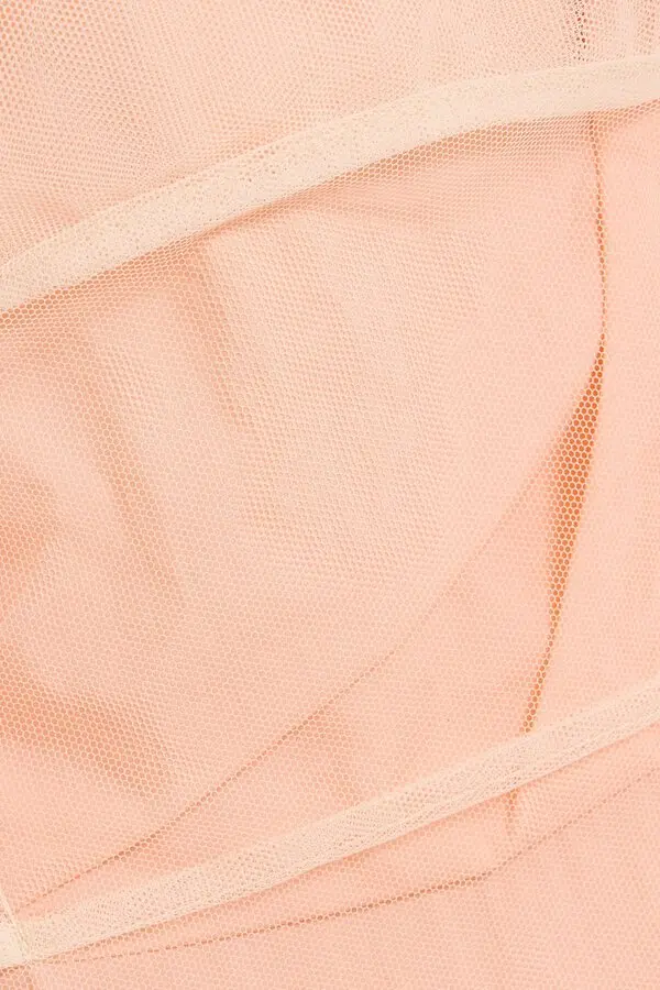 Simone Rocha Layered Crepe And Tulle Midi Dress