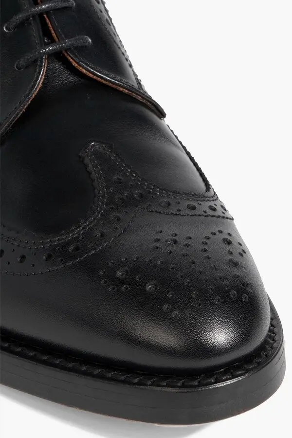 Thom Browne Laser-cut Leather Brogues