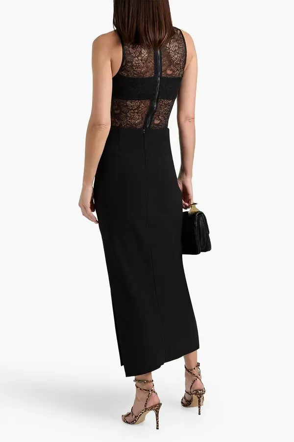 Alice + Olivia Stretch Lace Bodysuit
