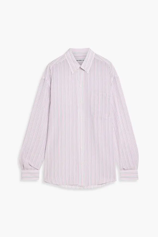 Alexander Wang Striped Silk Shirt