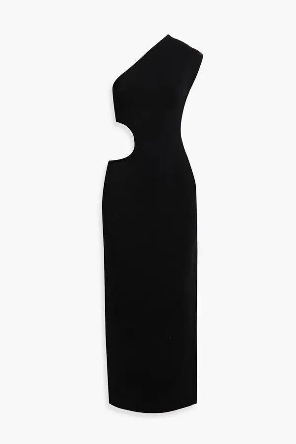 Cult Gaia Linnea One-shoulder Maxi Dress - Black