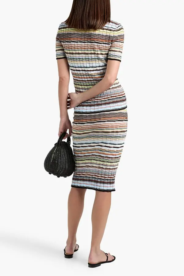 Missoni Spacedyed Ribbed Cotton-blend Top