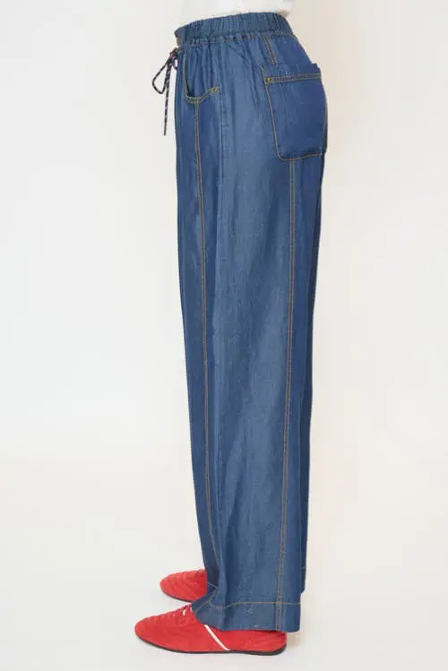 Central Park West Quinn Tencel Drawstring Pants