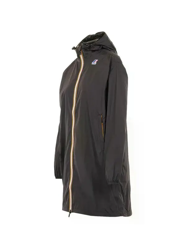 K-WAY Zip-up Hooded Coat