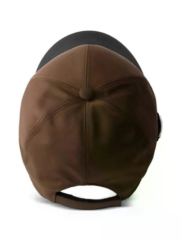 Prada Two-tone Baseball Cap - Brown