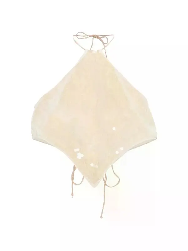 Oseree Sequin-embellishment Top