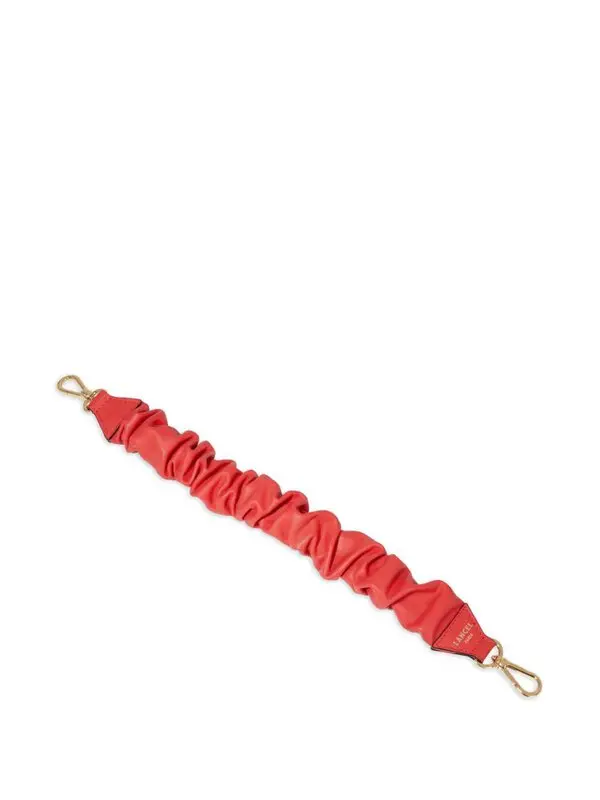 LANCEL Origami Zipper Bag - Red