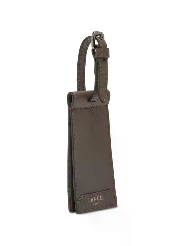 LANCEL Grained Luggage Tag